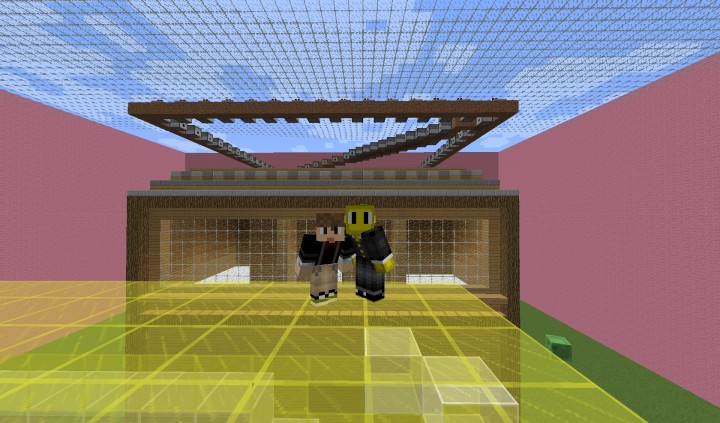 Buring house map for Popularmmos and Gamingwithjen Minecraft Map