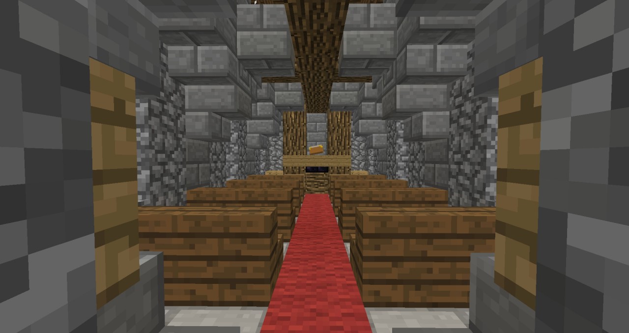 Nordic Chapel Design Minecraft Map