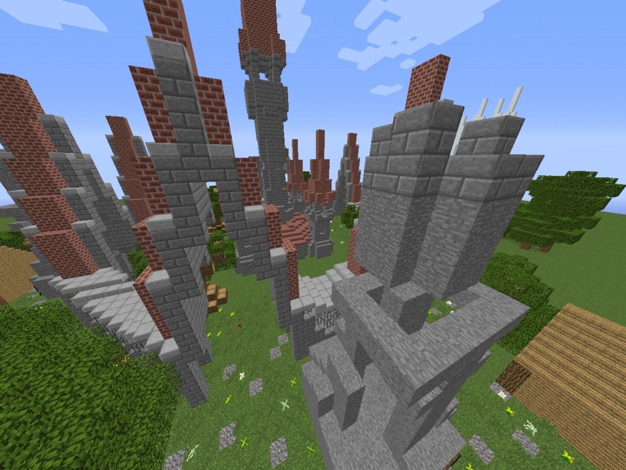 The Arthur's castle Minecraft Map