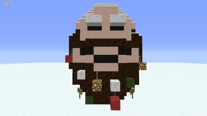 Christmas ADVENTure - beard ornaments Minecraft Map