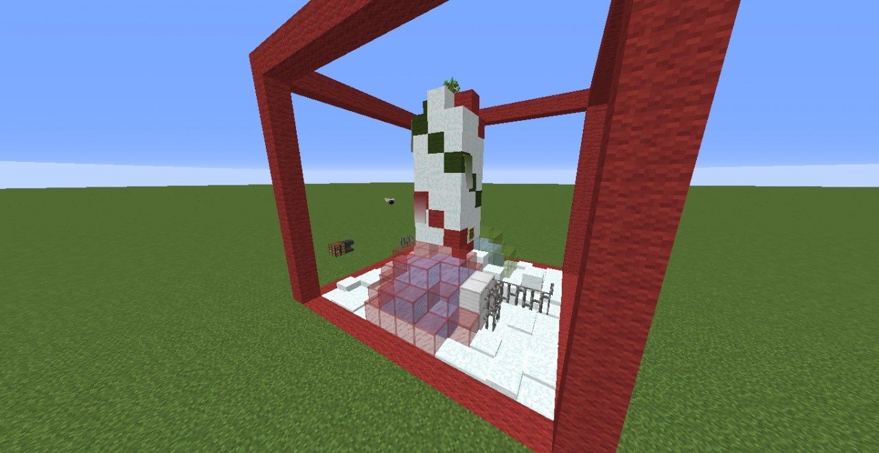 Candy cane and ornaments Christmas AdVenture 2015 Minecraft Map