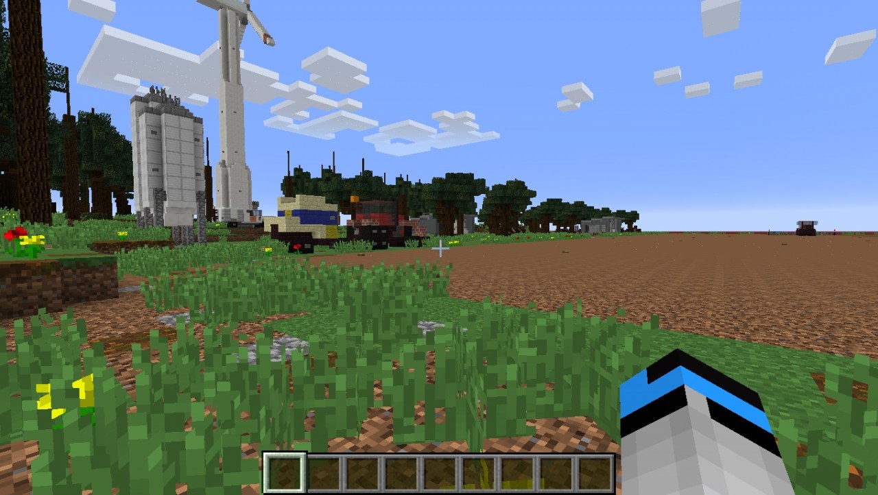 countryside and construction project Minecraft Map