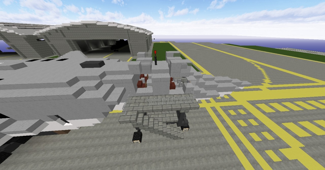 Tupolev Tu-22M Strategic bomber Minecraft Map