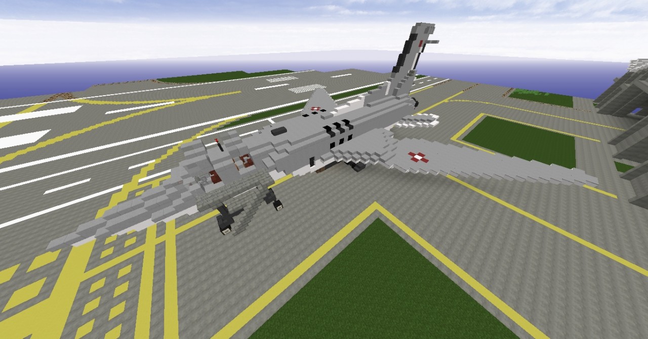 Tupolev Tu-22M Strategic bomber Minecraft Map