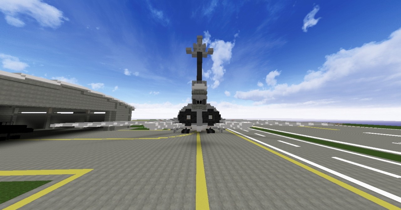 Tupolev Tu-22M Strategic bomber Minecraft Map