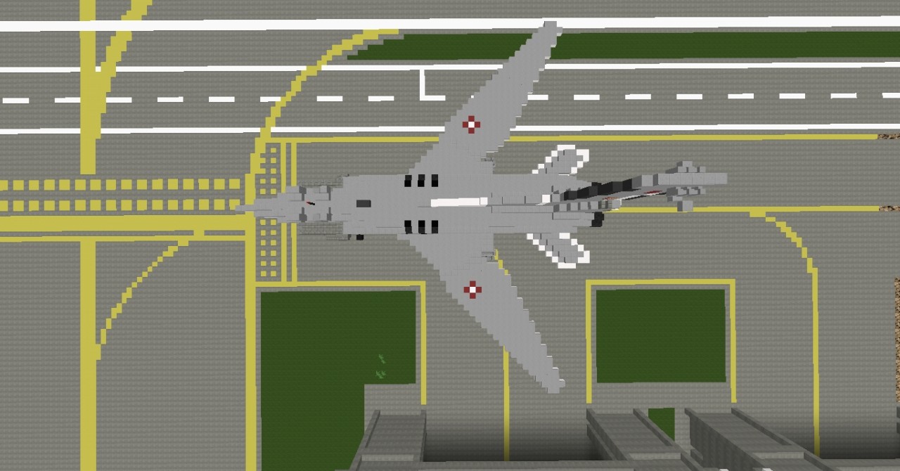 Tupolev Tu-22M Strategic bomber Minecraft Map