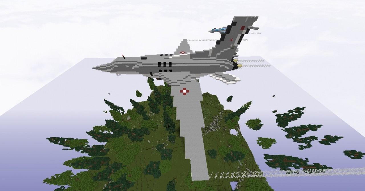 Tupolev Tu-22M Strategic bomber Minecraft Map