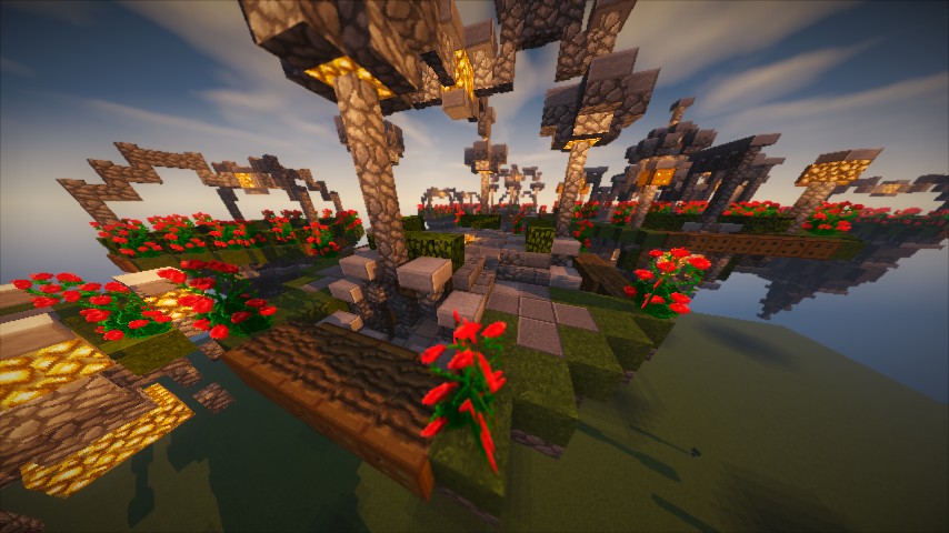 *New* |Rose Garden| Skywars Map I Made For Hypixel! Minecraft Map