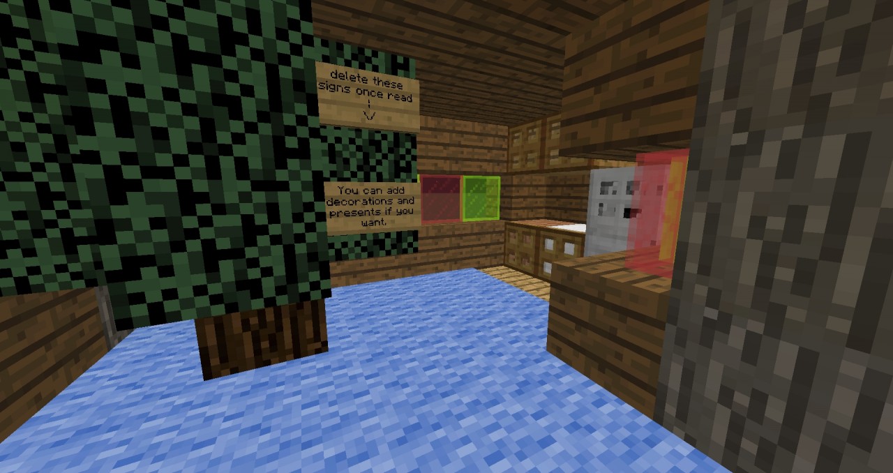 Christmas Advent 2015 build Minecraft Map