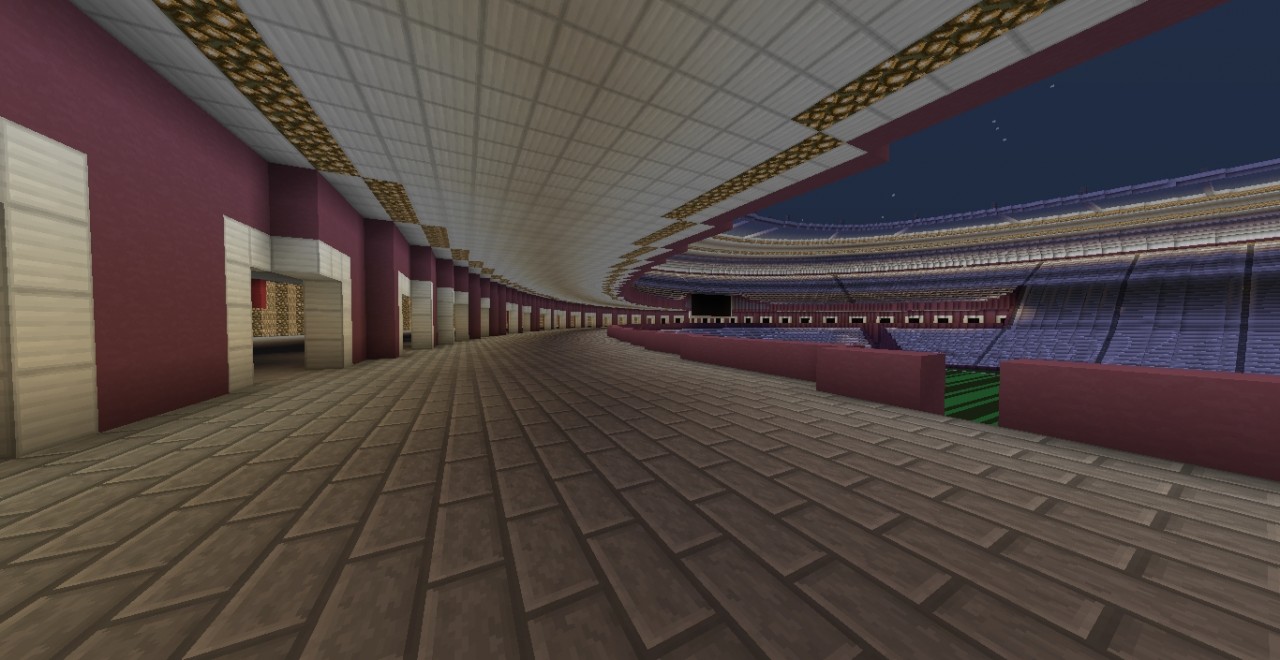 Minecraft West Ham Olympic Stadium Minecraft Map