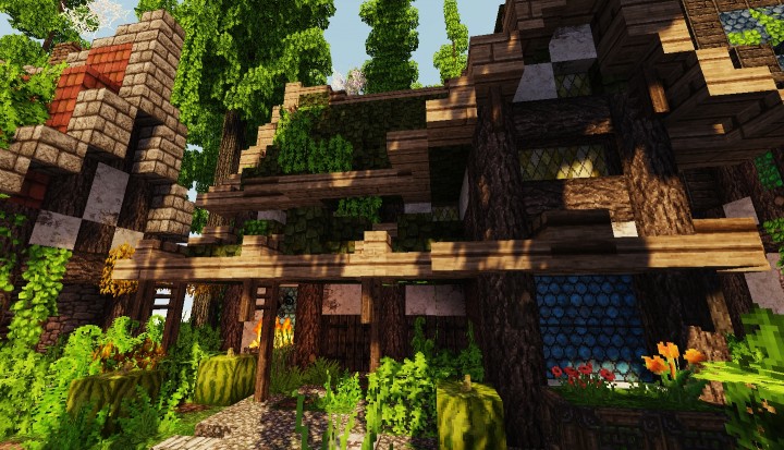 Rustic Village Minecraft Map