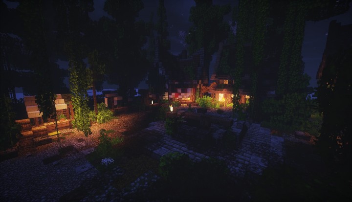Rustic Village Minecraft Map