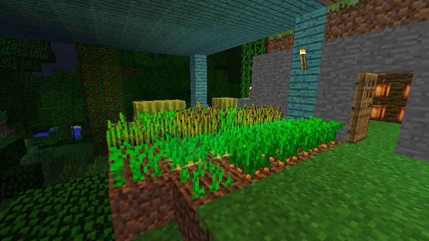 my first world based of of ihascupquake's series Minecraft Map