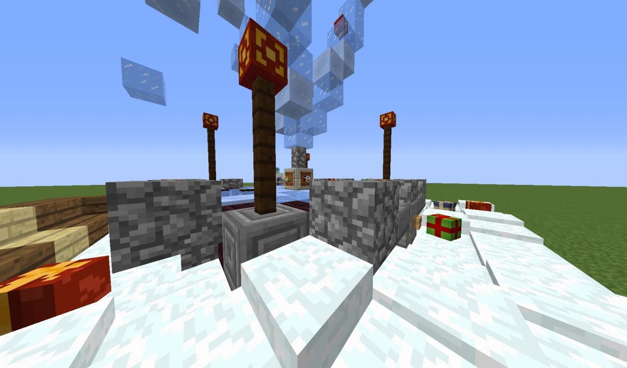 ADVENT 2015 - Ice Fountain Minecraft Map