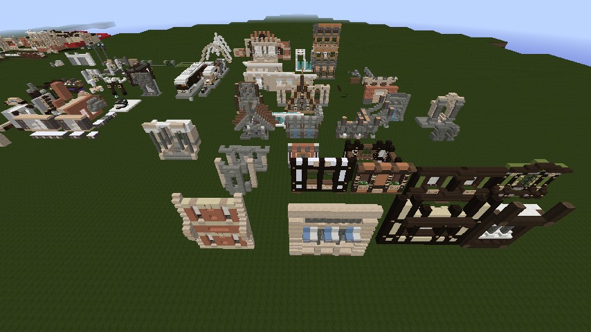Designs part 1 Minecraft Map