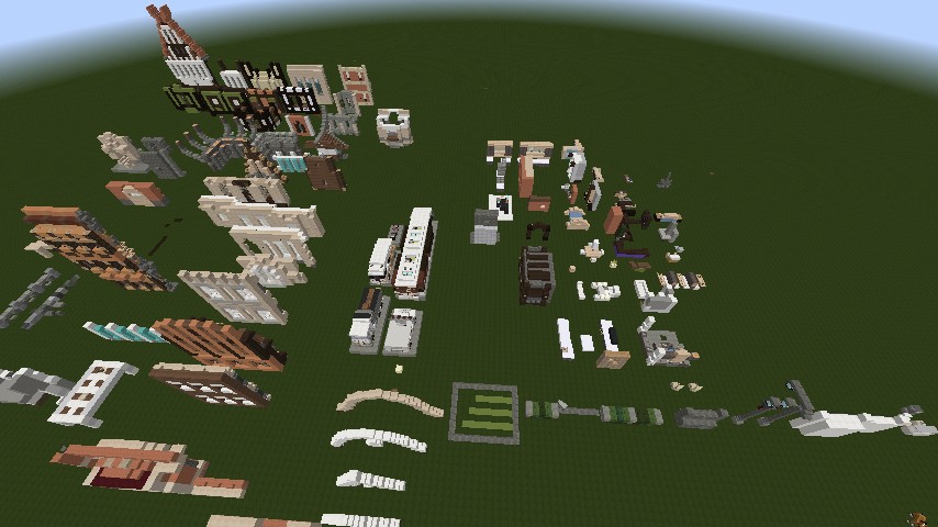 Designs part 1 Minecraft Map