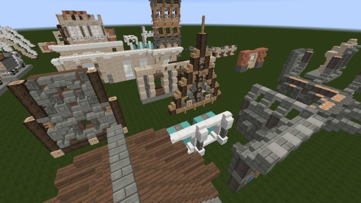 Designs part 1 Minecraft Map