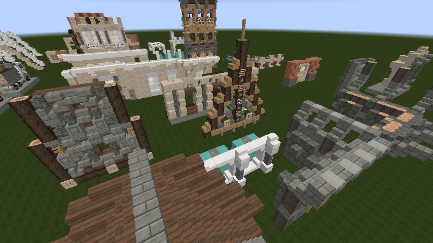 Designs part 1 Minecraft Map