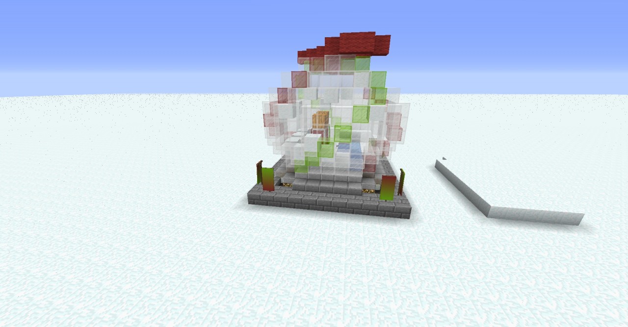 Christmas Advent2015 submission - Snow Globe! Minecraft Map