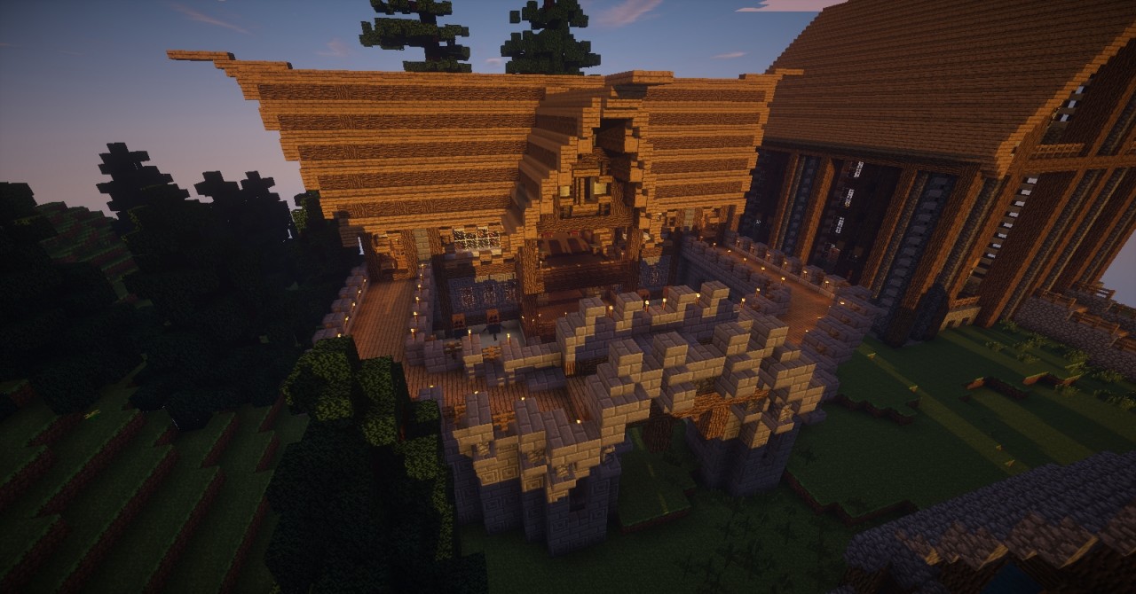 Medieval Barracks Minecraft Map