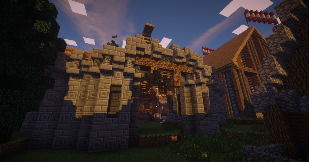 Medieval Barracks Minecraft Map
