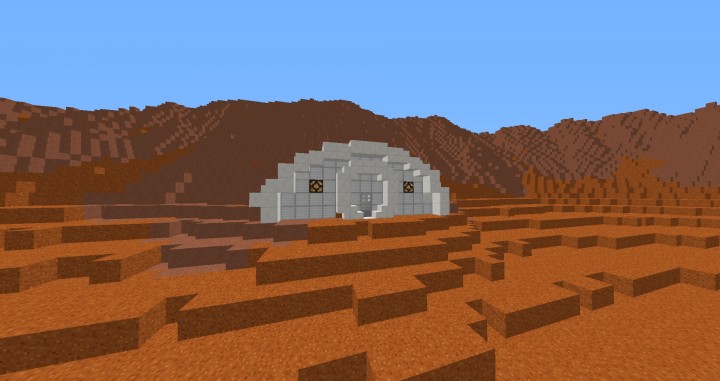 Mars Space Station Minecraft Map
