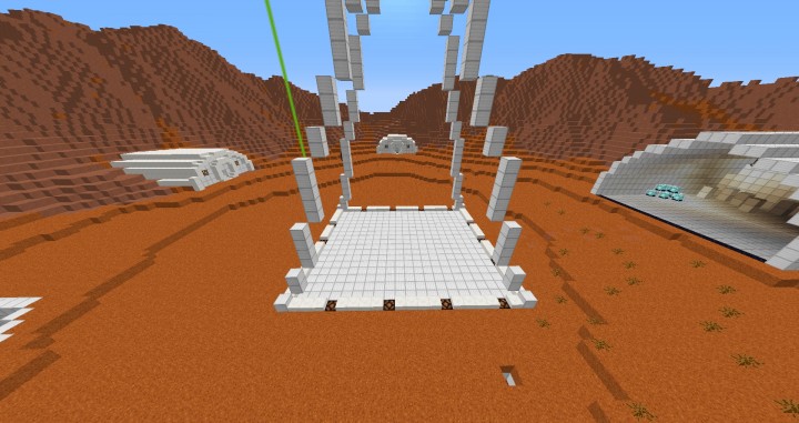 Mars Space Station Minecraft Map