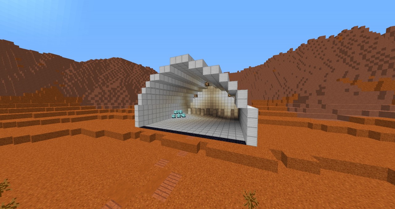 Mars Space Station Minecraft Map