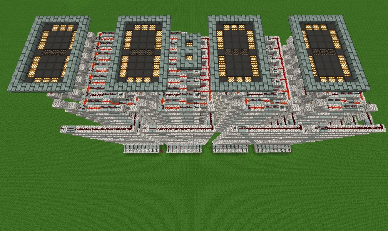 4 Digit ROM Drive v. 2.0 Minecraft Map