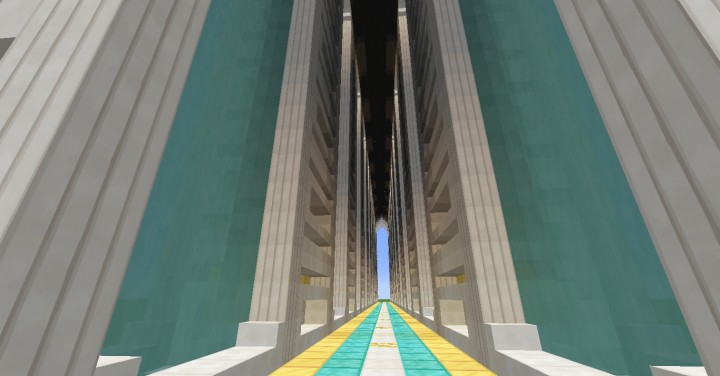 Tall Corridor Minecraft Map