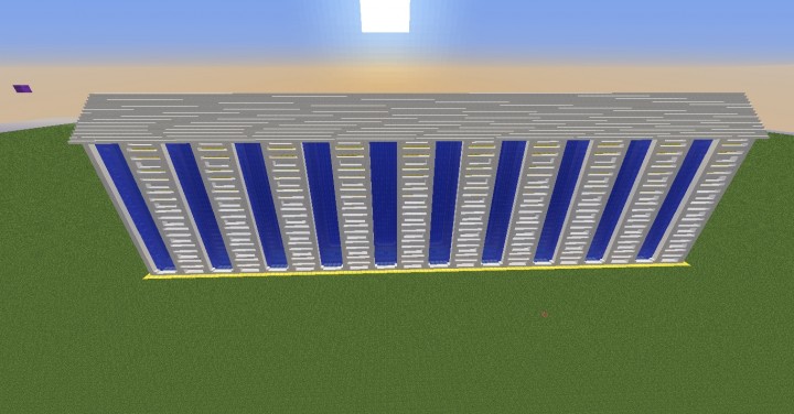 Tall Corridor Minecraft Map