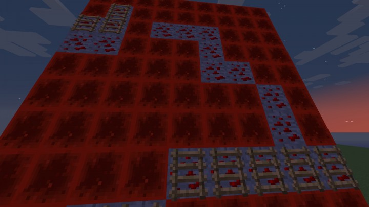 redstone run Minecraft Map