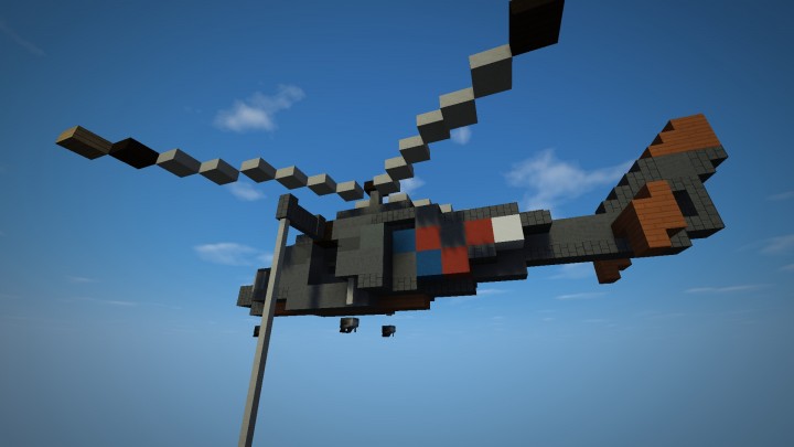 Aérospatiale Dauphin-French Marine|ECS Minecraft Map