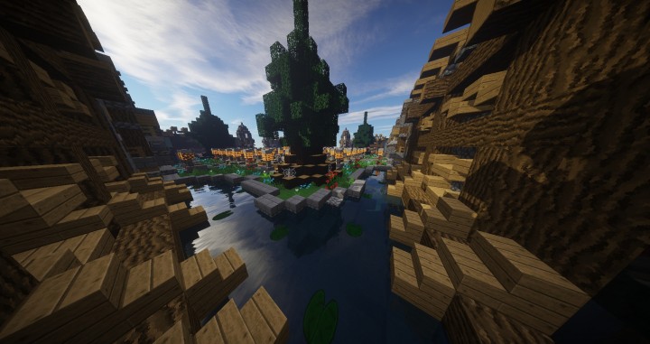 Plotworld spawn [73x73] Minecraft Map