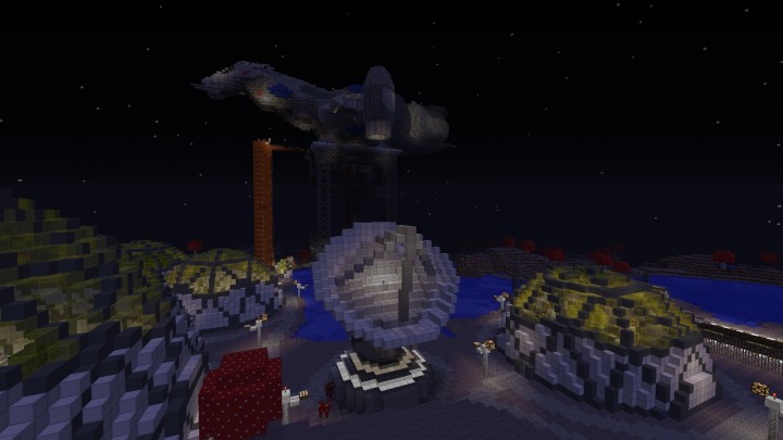 Alien Colony Minecraft Map