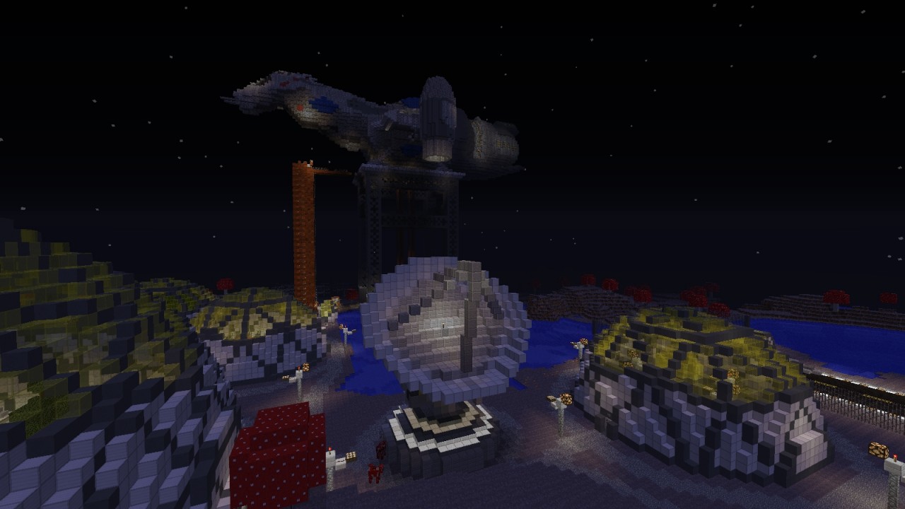Alien Colony Minecraft Map