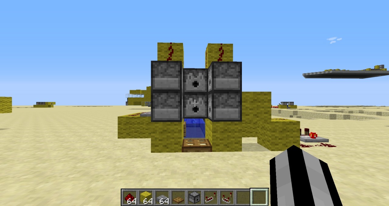 190 block range scatter cannon Minecraft Map