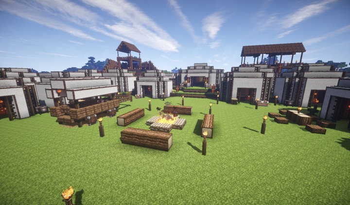 Camp Minecraft Map