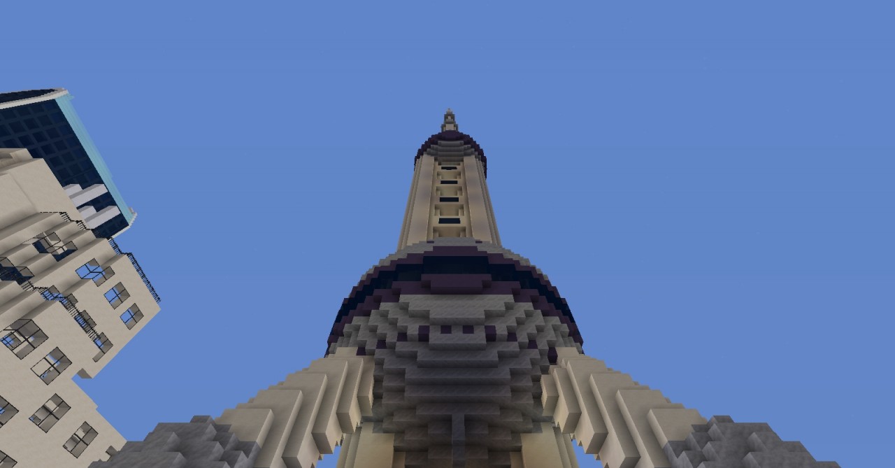 Oriental Pearl Tower Minecraft Map