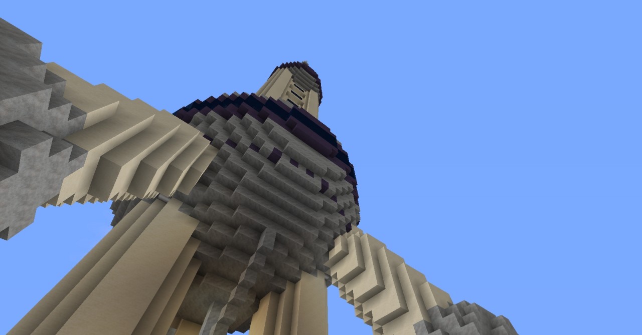 Oriental Pearl Tower Minecraft Map