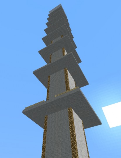 Elytra Tower Minecraft Map