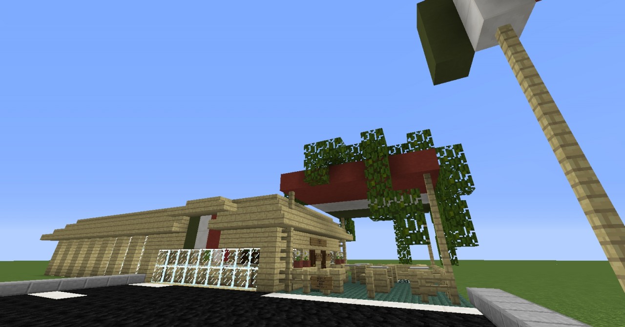 Italian Restaurant | Sonicfan0001 Restaurant Series #1 Minecraft Map