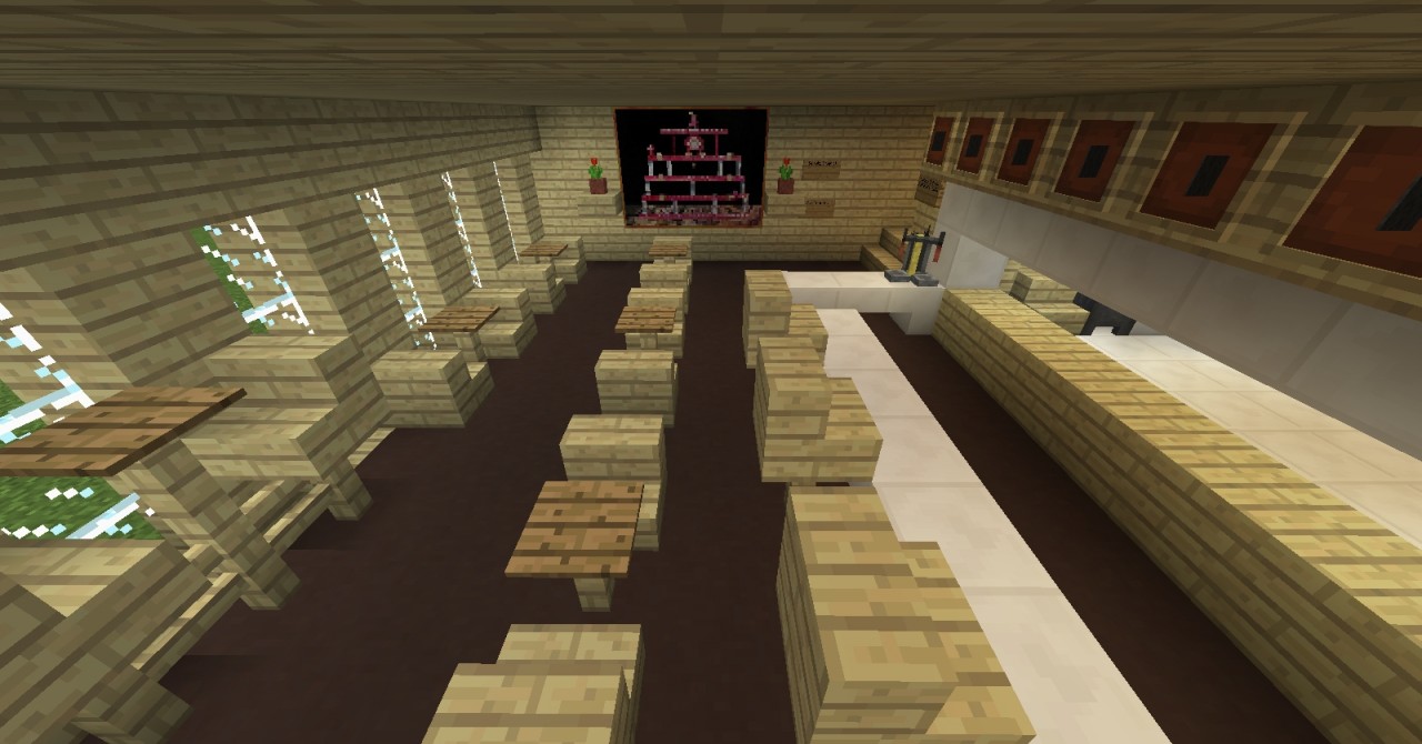 Italian Restaurant | Sonicfan0001 Restaurant Series #1 Minecraft Map