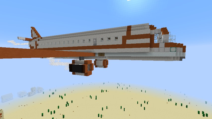 Plane for Minecraft Maps (Saint Steve Airlines) Minecraft Map