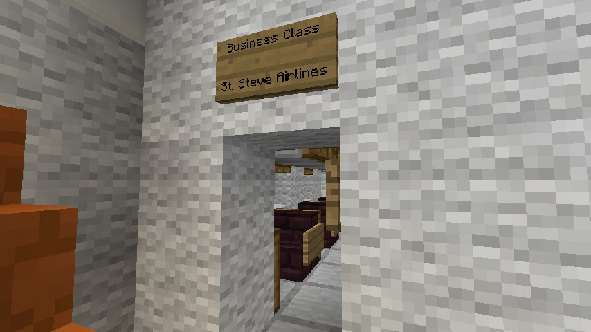 Plane for Minecraft Maps (Saint Steve Airlines) Minecraft Map