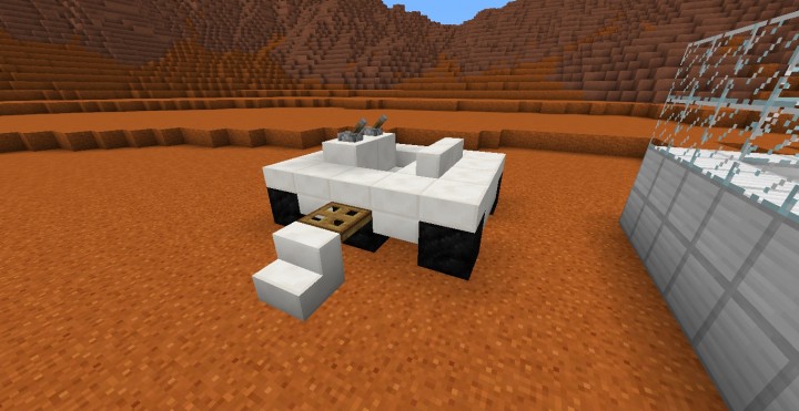 Life on Mars Solo Build Challenge Minecraft Map