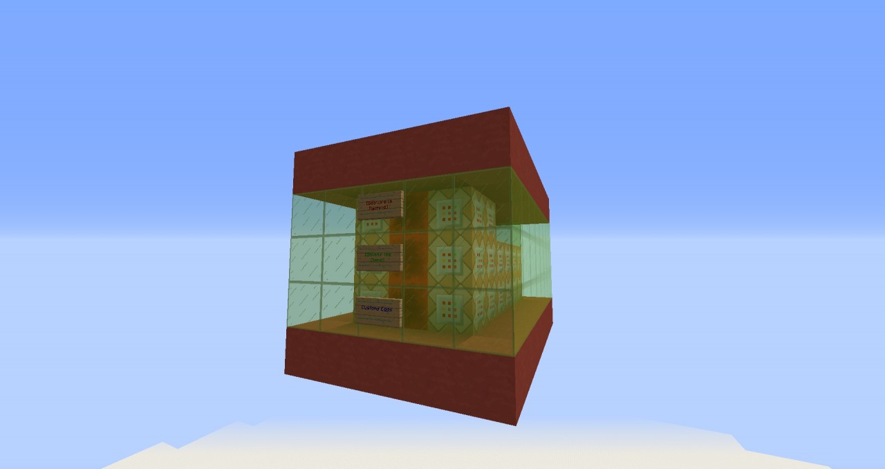 Customs Spawn Egg one command Minecraft Map