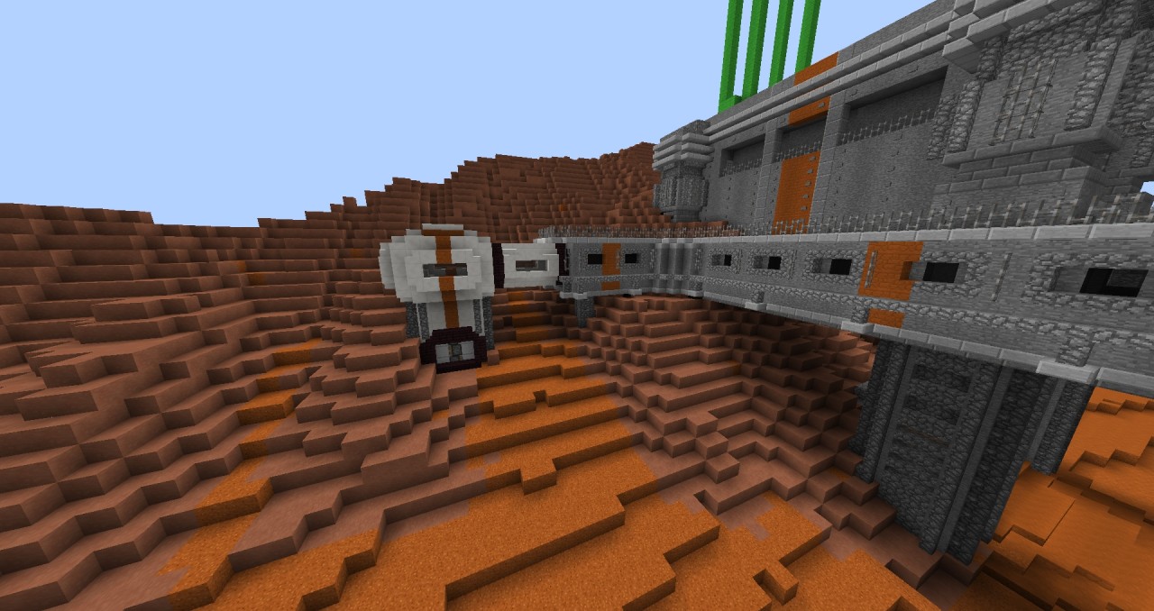 Mars Base -by lava_style Minecraft Map
