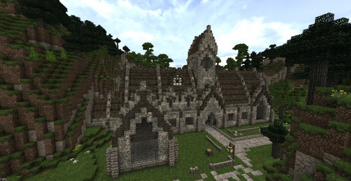 Medieval Monastery project Minecraft Map