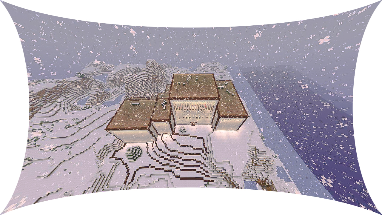 Abstract Cube House Minecraft Map